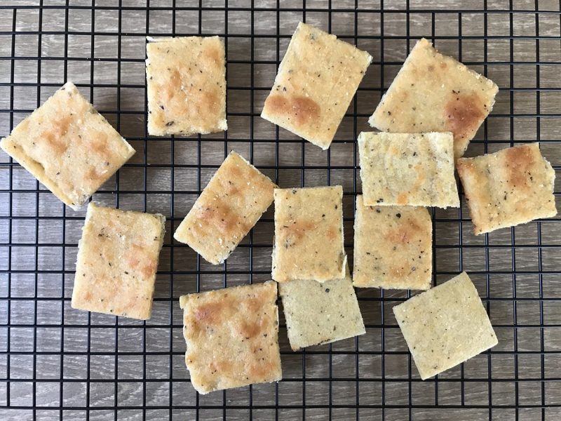 Cheese Crackers - Low Carb Snacks-Healthy life Trainer