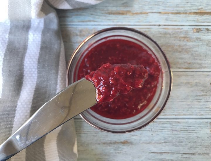 Keto And Sugar-Free Raspberry Jam - Healthy Life Trainer