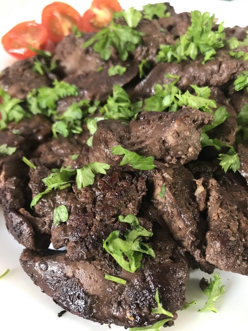 Grilled Chicken Liver With Garlic And Lemon Juice - Healthy Life Trainer