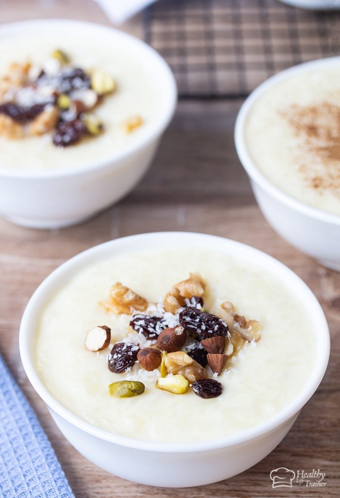 Easy Traditional Rice Pudding Recipe - Healthy Life Trainer