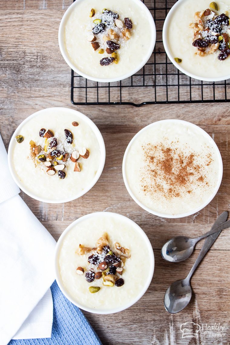 Easy Traditional Rice Pudding Recipe - Healthy Life Trainer