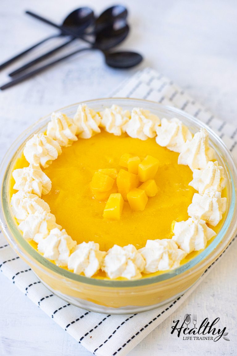 Creamy Mango Mousse - Healthy Life Trainer