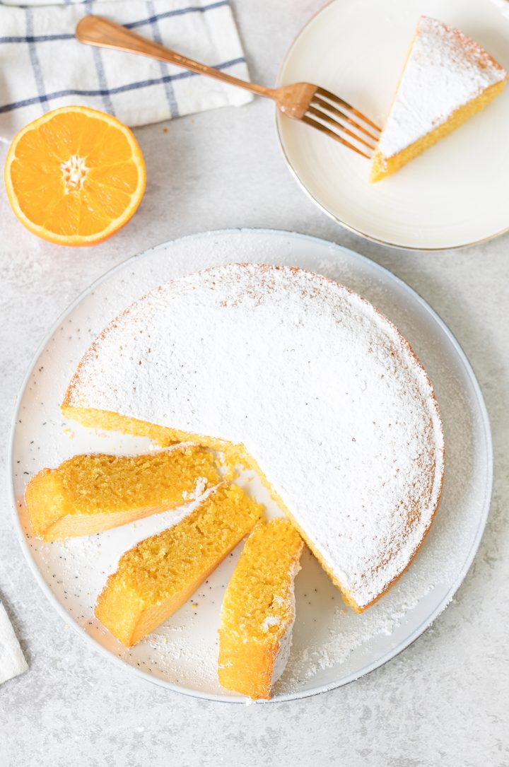 Orange Polenta Cake - Healthy Life Trainer