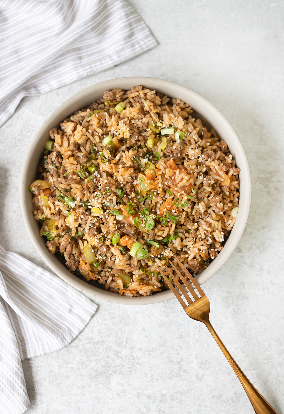 Best Beef And Kimchi Fried Rice Recipe - Healthy Life Trainer
