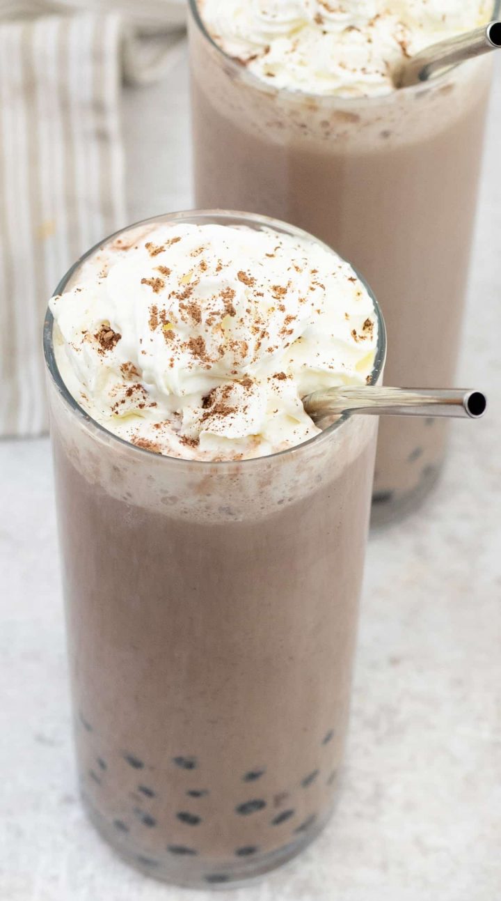 Chocolate Bubble Tea - Healthy Life Trainer