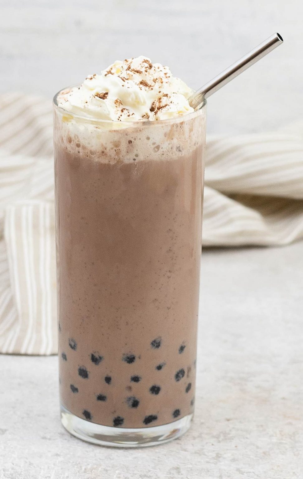 Chocolate Bubble Tea - Healthy Life Trainer