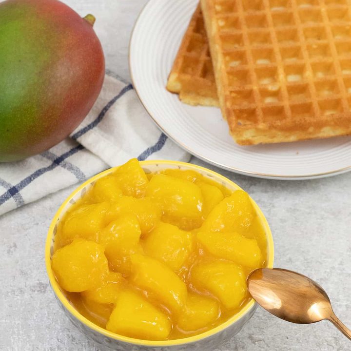 Easy Mango Compote Recipe - Healthy Life Trainer