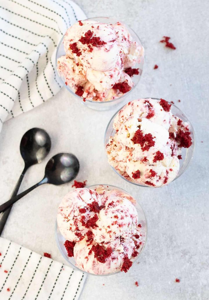 Homemade Red Velvet Ice Cream - Healthy Life Trainer
