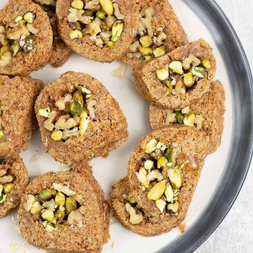 Kataifi Rolls - Greek Dessert - Healthy Life Trainer