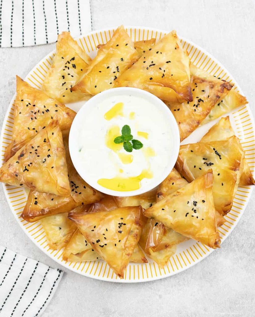 Sambousek With Cheese - Healthy Life Trainer