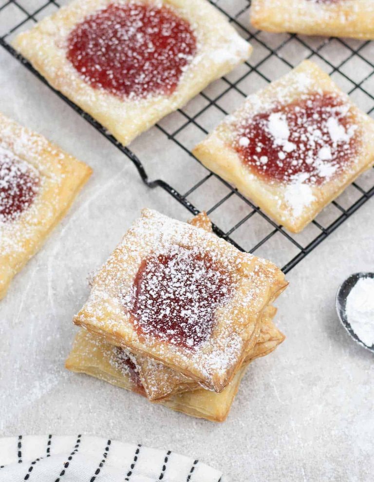 Puff Pastry Jam Tarts - Healthy Life Trainer
