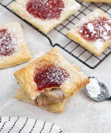 Puff Pastry Jam Tarts - Healthy Life Trainer