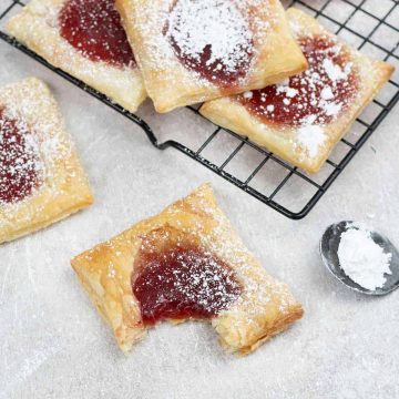 Puff Pastry Jam Tarts - Healthy Life Trainer