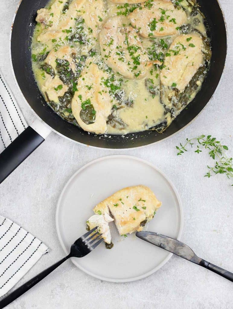 Creamy Crème Fraiche Chicken - Healthy Life Trainer