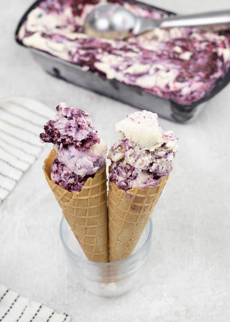 Black Raspberry Ice Cream - No Churn Recipe – Healthy Life Trainer