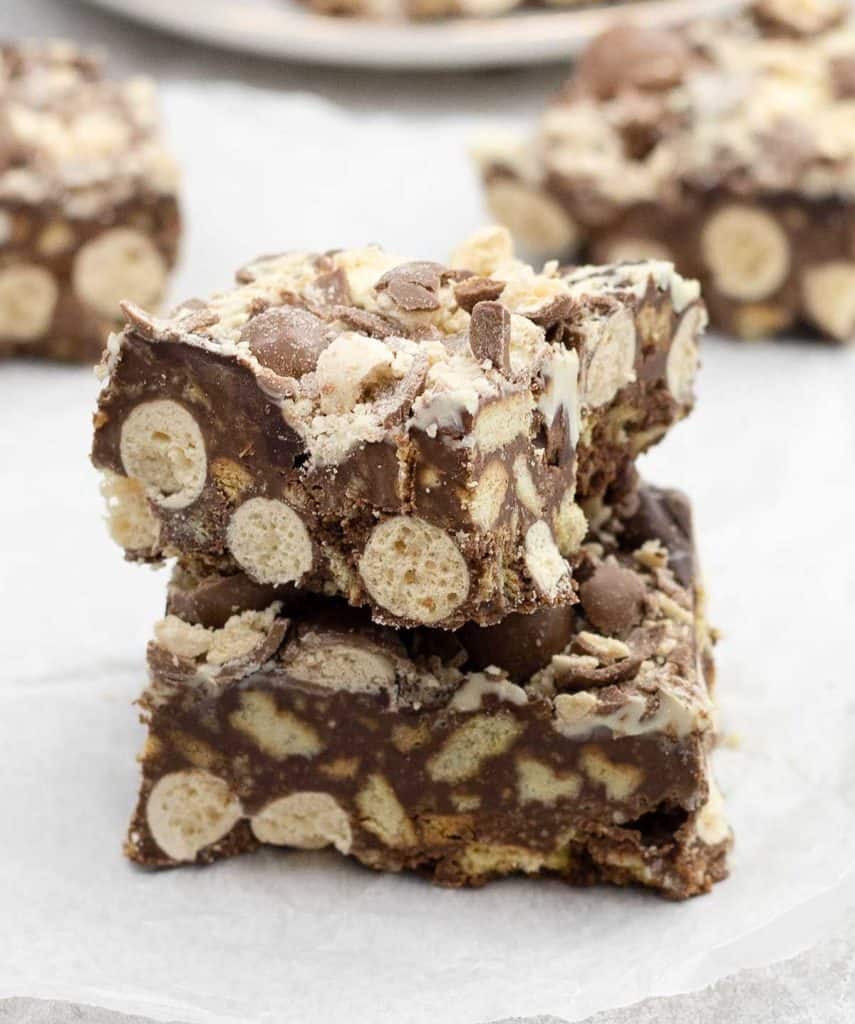 Malteser Tiffin (Chocolate Fridge Cake) - Healthy Life Trainer