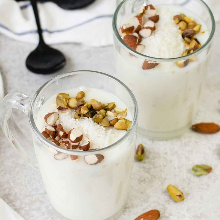 Sahlab (Mediterranean Milk Pudding) - Healthy Life Trainer