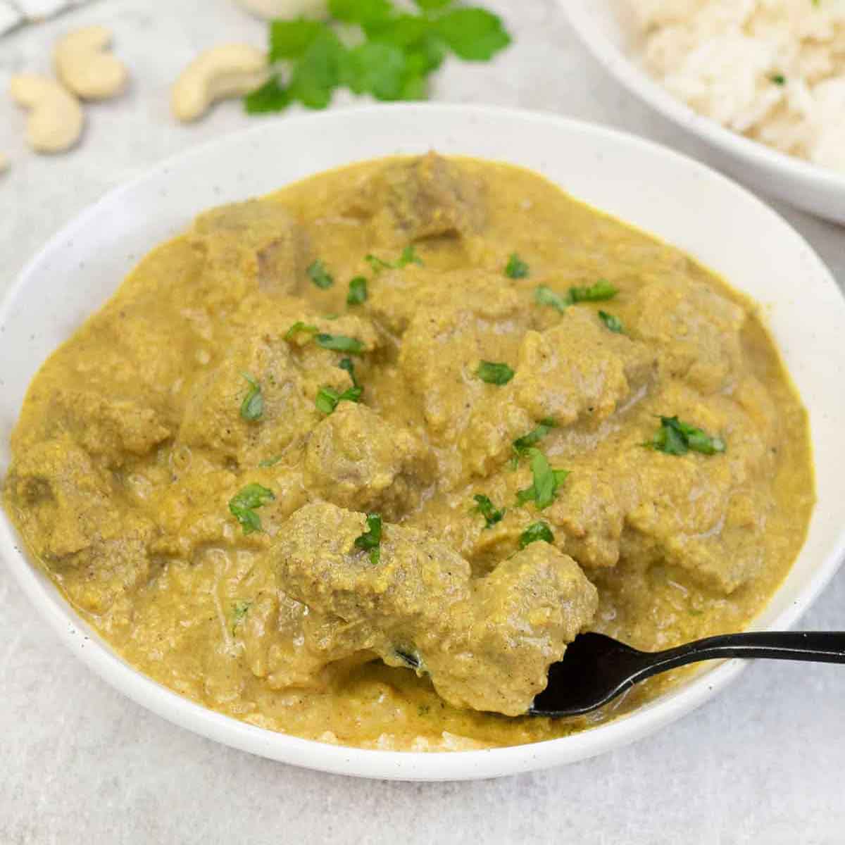 Creamy Lamb Korma - Indian Recipe - Healthy Life Trainer
