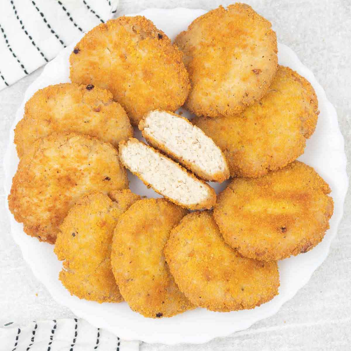 Crispy Chicken Patties - Healthy Life Trainer