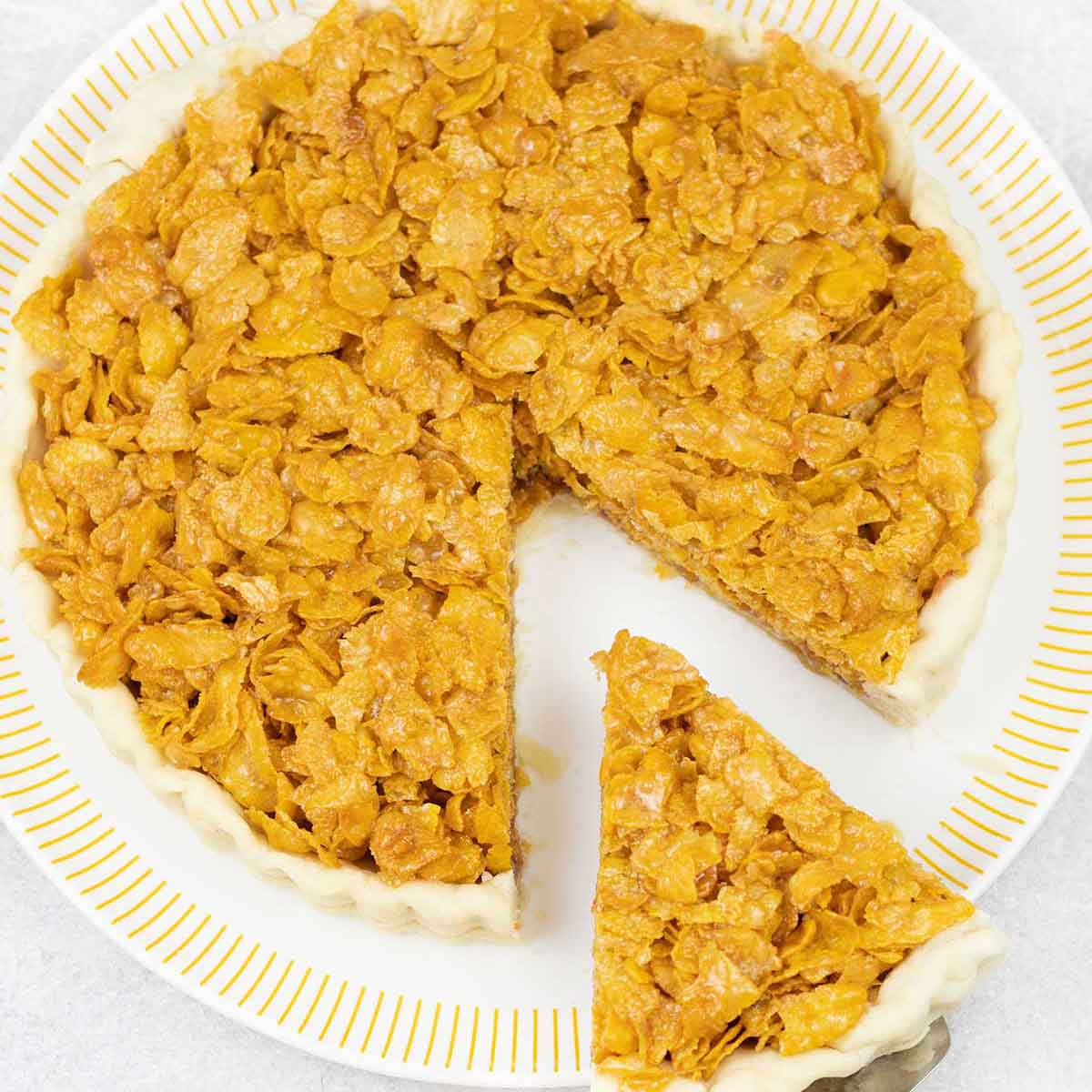Easy Cornflake Tart - Healthy Life Trainer