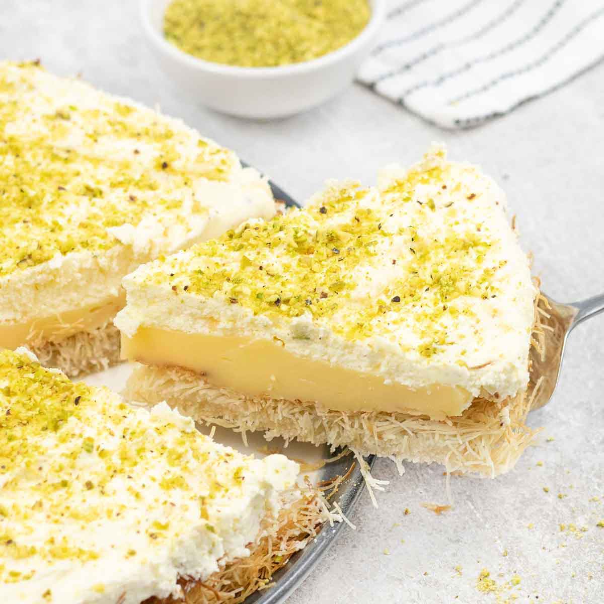 Ekmek Kataifi - Greek Dessert Recipe - Healthy Life Trainer