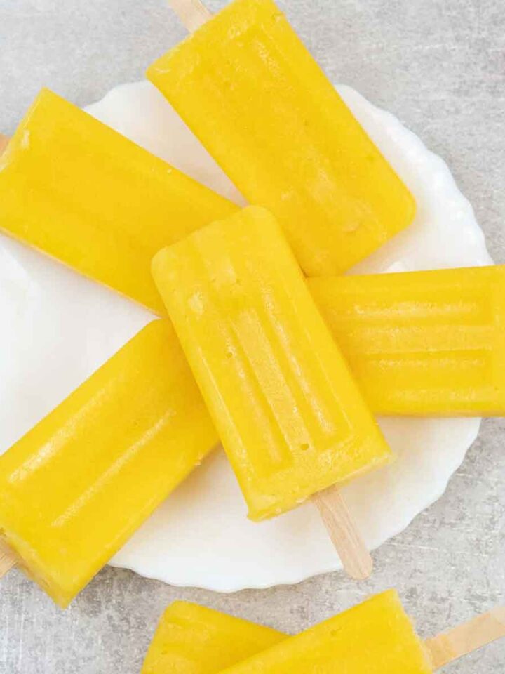 Creamy Tropical Popsicles - Healthy Life Trainer