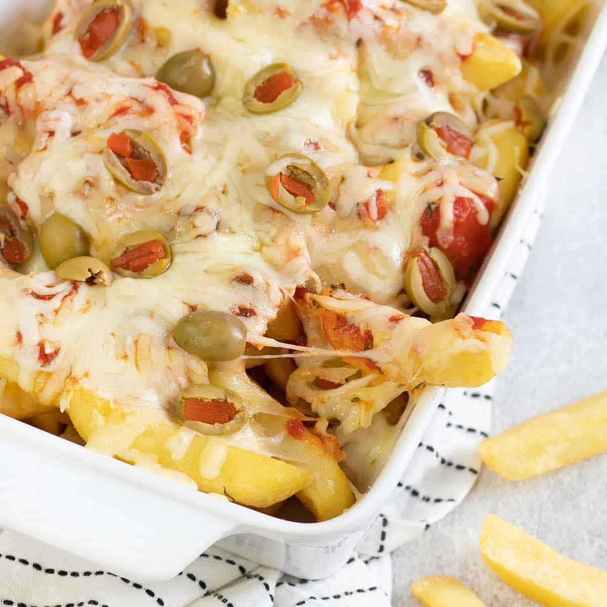 Easy Pizza Fries Recipe - Healthy Life Trainer